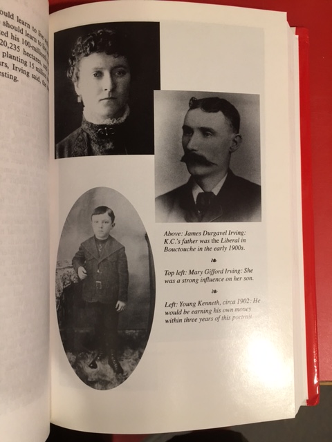 K.C. : The Biography of K.C. Irving. First Edition in dustjacket.