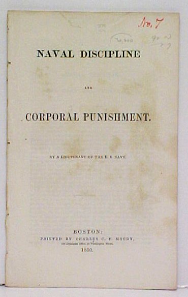 Naval Discipline and Corporal Punishment by a Lieutenant of the U.S ...
