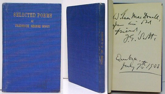 Author: SCOTT, Frederick George