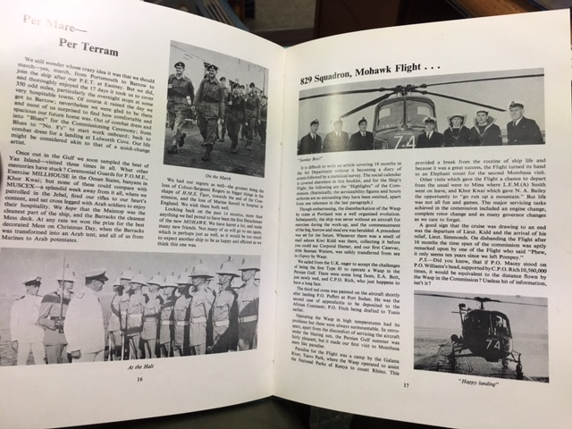 H.M.S. Mohawk : First Commission, November 1964 to June 1965.